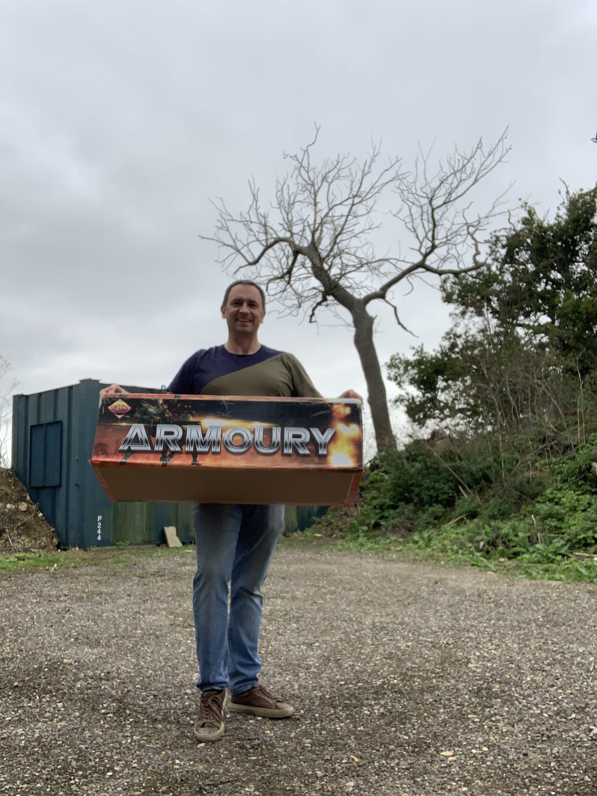 HUGE Armoury Crate box of fireworks - lovefireworks.co.uk