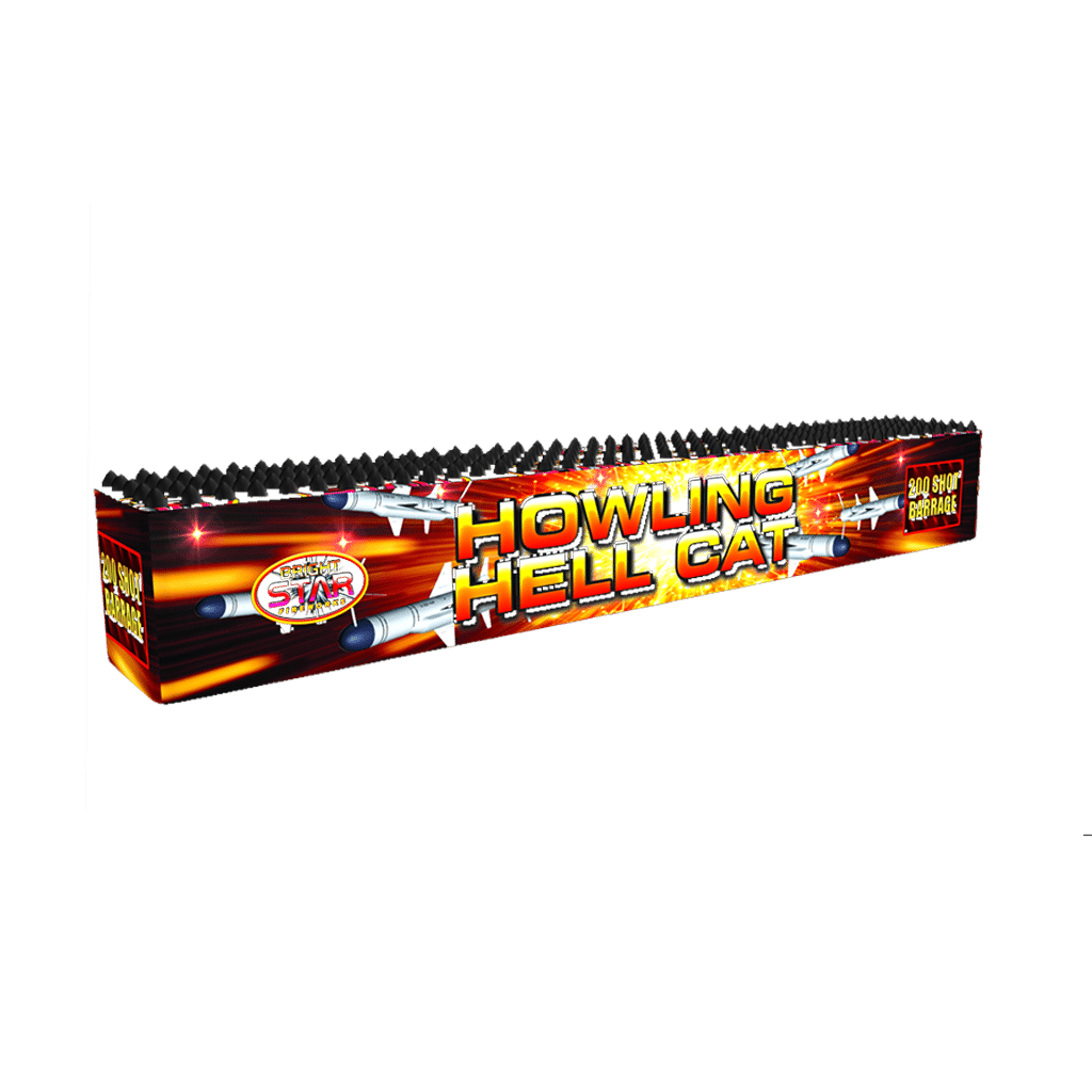 200 shot Howling Hell Cat - lovefireworks.co.uk