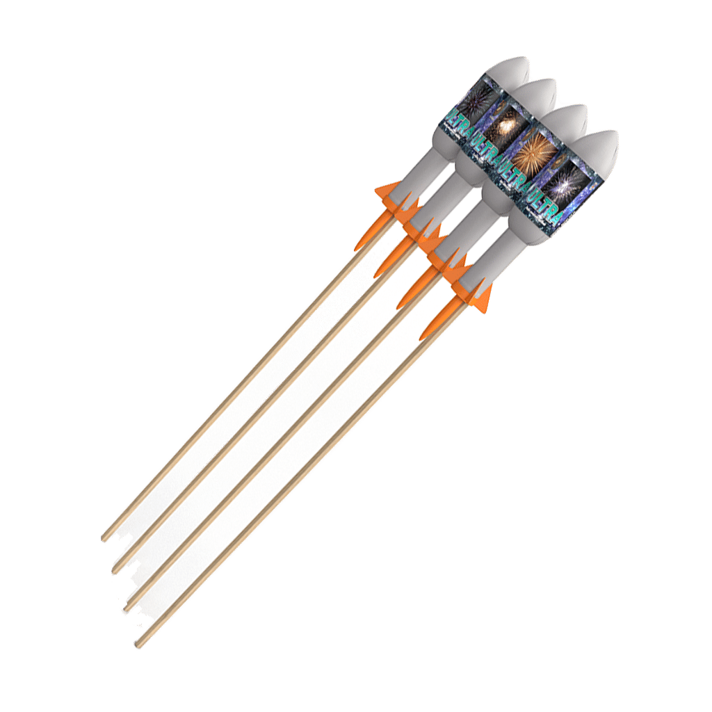 Breathtaking Ultra Rocket Pack - lovefireworks.co.uk