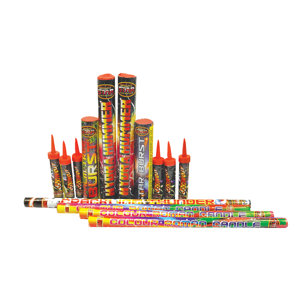20 fireworks Aerial Attack Selection Box - lovefireworks.co.uk