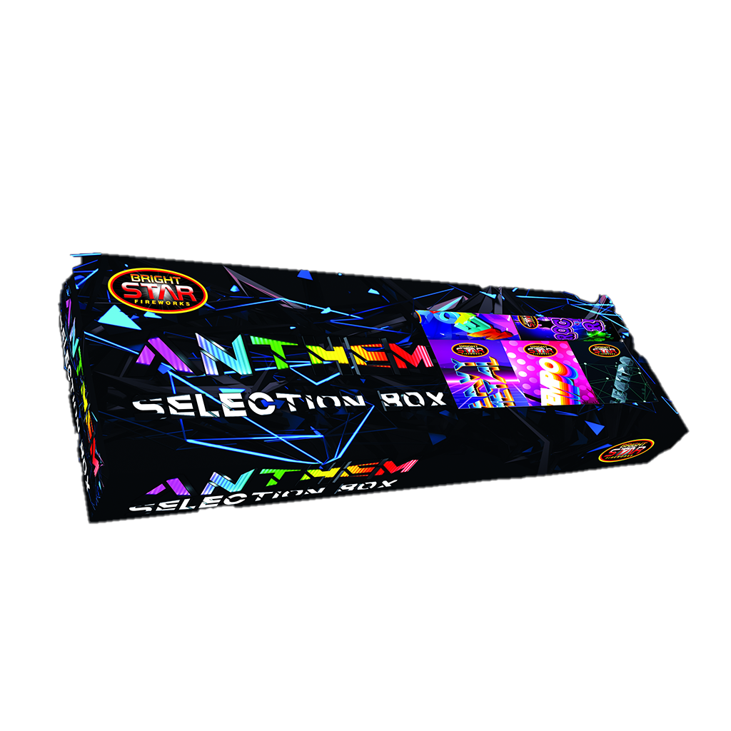 48 items Anthem Selection Box (F1) - lovefireworks.co.uk