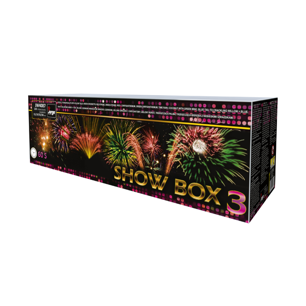 133 shot Show Box 3 from lovefireworks.co.uk