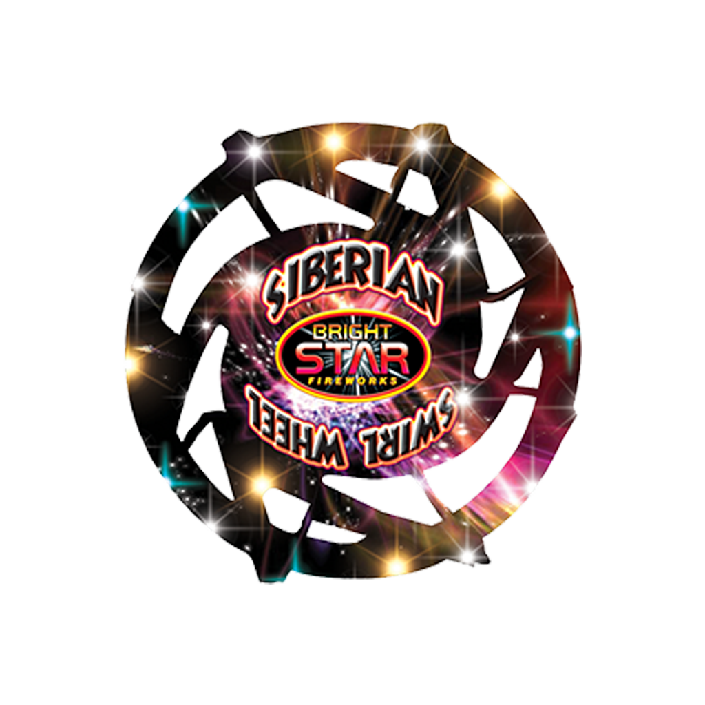 Large Siberian Swirl Wheel - lovefireworks.co.uk