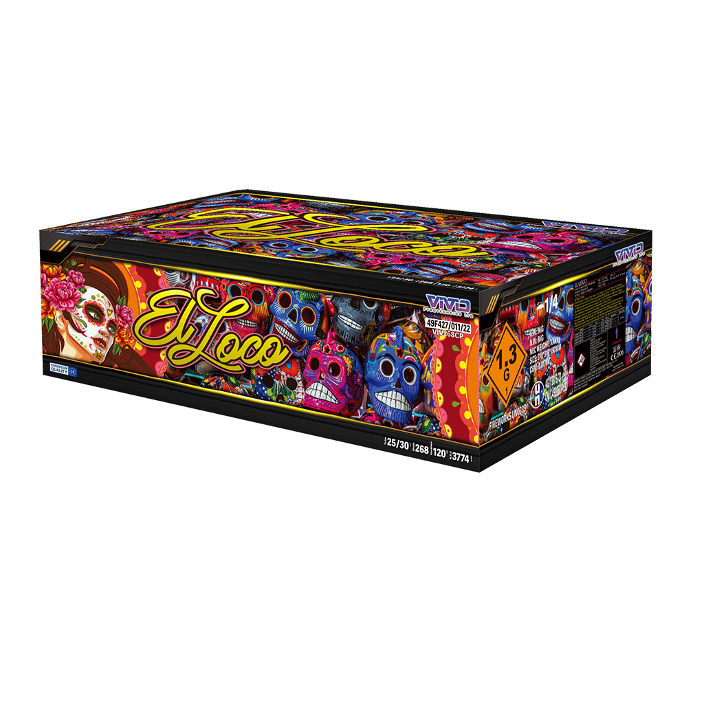 268 shot jaw dropping El Loco - lovefireworks.co.uk
