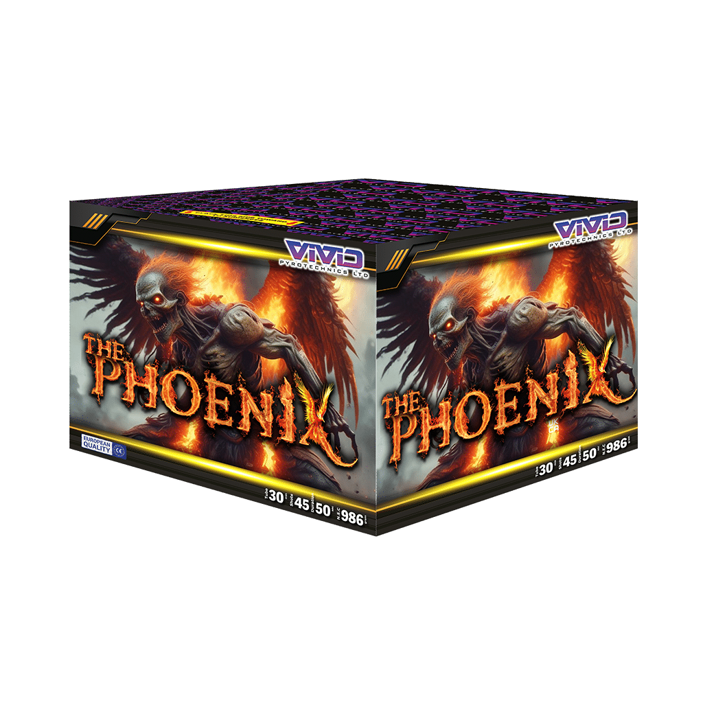 The Phoenix: A Must-Have Cake Firework for New Year’s Eve