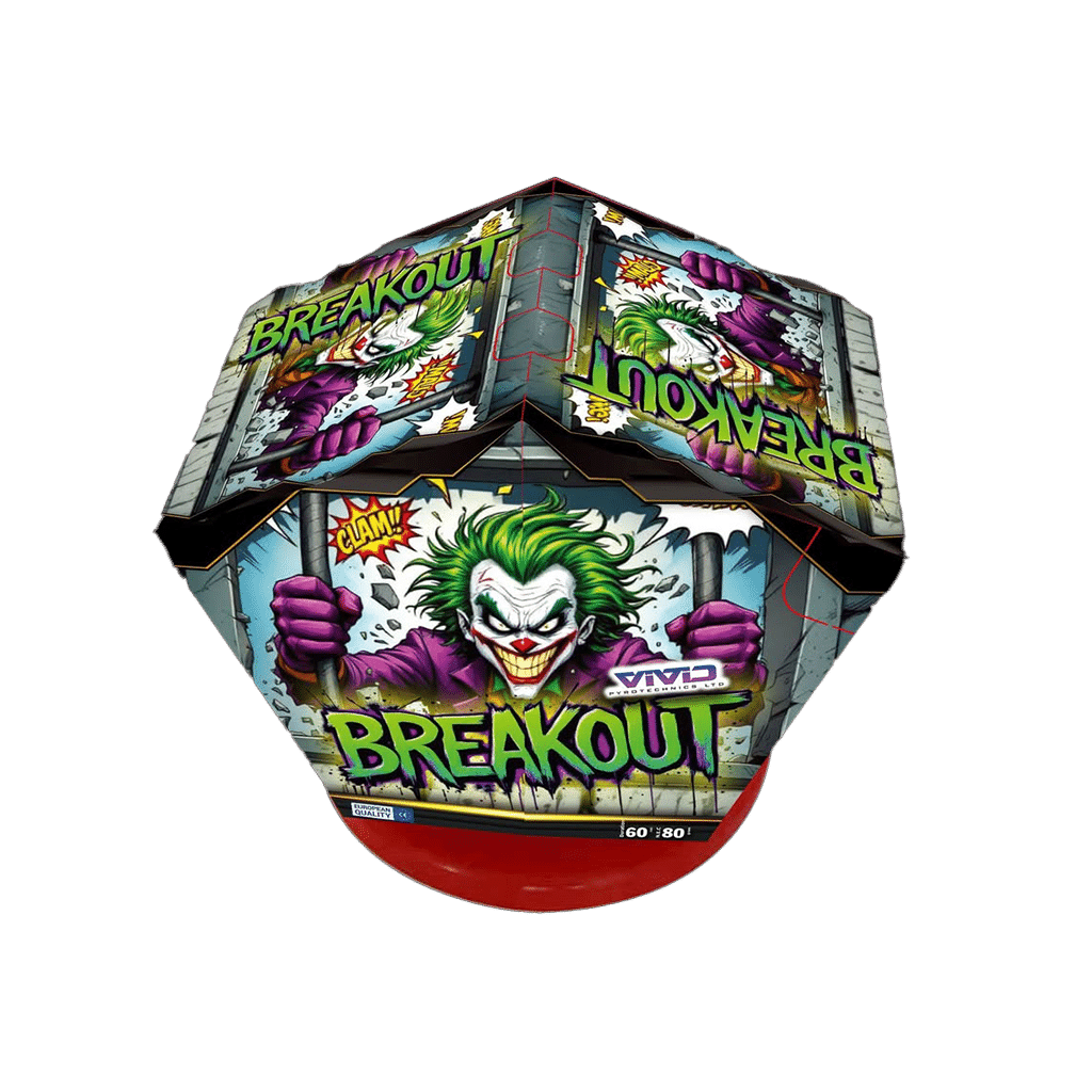 Amazing Breakout Spinning Fountain - lovefireworks.co.uk