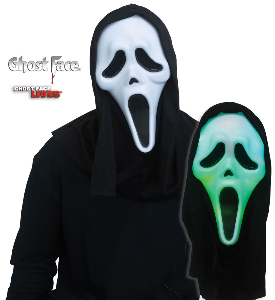 Ghost Face Colour Change face mask - lovefireworks.co.uk